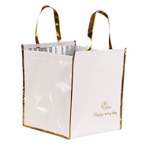 Baluue Packing Cold Insulation Portable Canvas Tote Catering Cake Bag Grocery Bags Reusable Shopping Bags Plastic Cooler Plastic Lunch Box Plastic Bag Delivery Bag Heat Insulated Bag