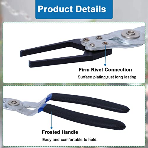 ๐ฎ๐ฌ๐ฎ๐ฏ ๐๐ฅ๐๐ง๐๐๐๐ Relay Puller Pliers, Auto Relay Clamp Puller Fuse Puller Tool, Car Vehicle Battery Terminal Wiper Remover Pliers Tool