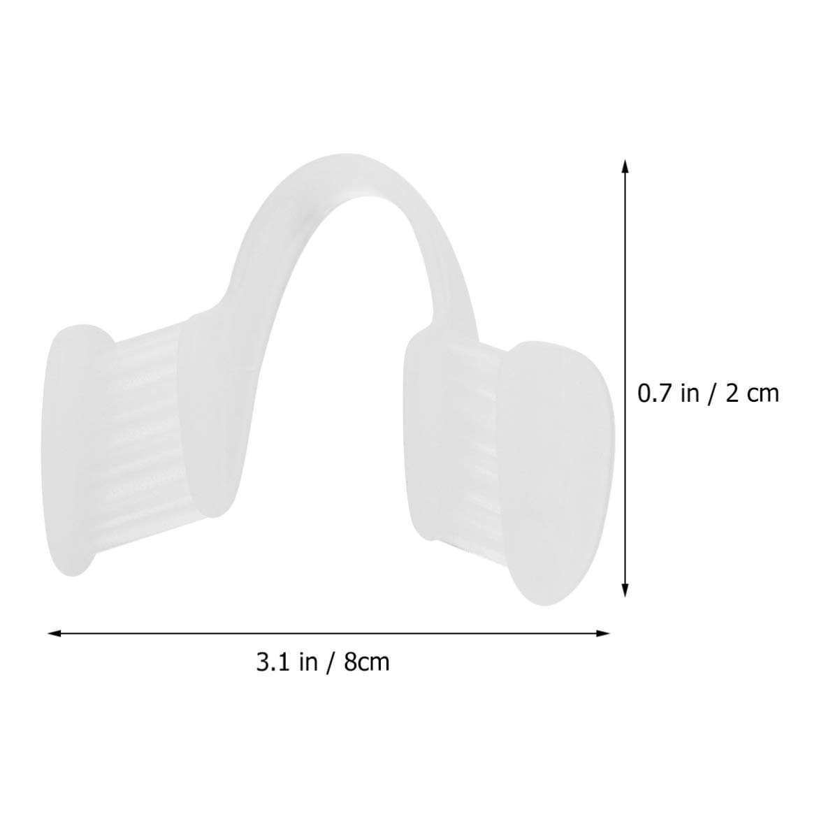 EXCEART 2PCS Professional Dental Guard Silicone Mouth Guard for Teeth Grinding Anti Grinding Dental Night Guard for Night Sleep