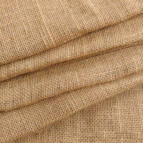 AK TRADING CO. 40" Wide x 5 Yards (15 Feet) - Multipurpose Natural Burlap Fabric - for Decorations, Crafts, Home, Weddings, Table Linens, Landscaping, Plants & Tree Covering and More.