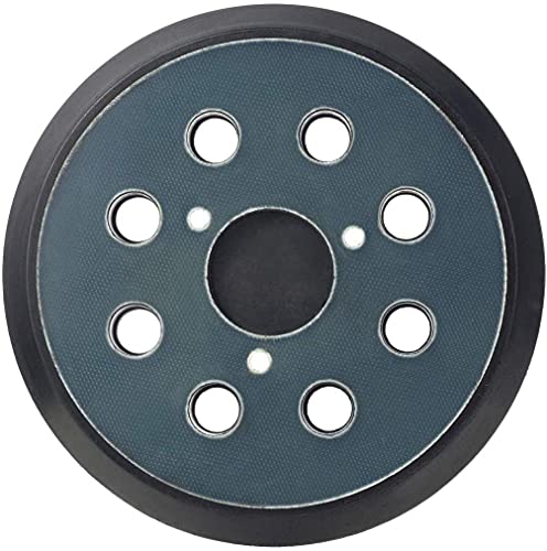 5 Inch 8 Hole Sander Hook and Loop Replacement Sanding pad Compatible with Porter Cable DeWalt Makita - Fits DW421/K, DW423/K & BO5010, BO5030K, BO5031K, BO5041K & 343/343k, 390/390K, 382 Orbit Sander