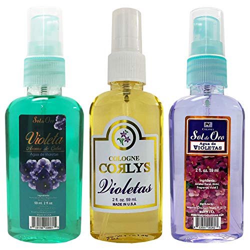 Corlys Baby Cologne Violets Spray 2oz Pack of 3