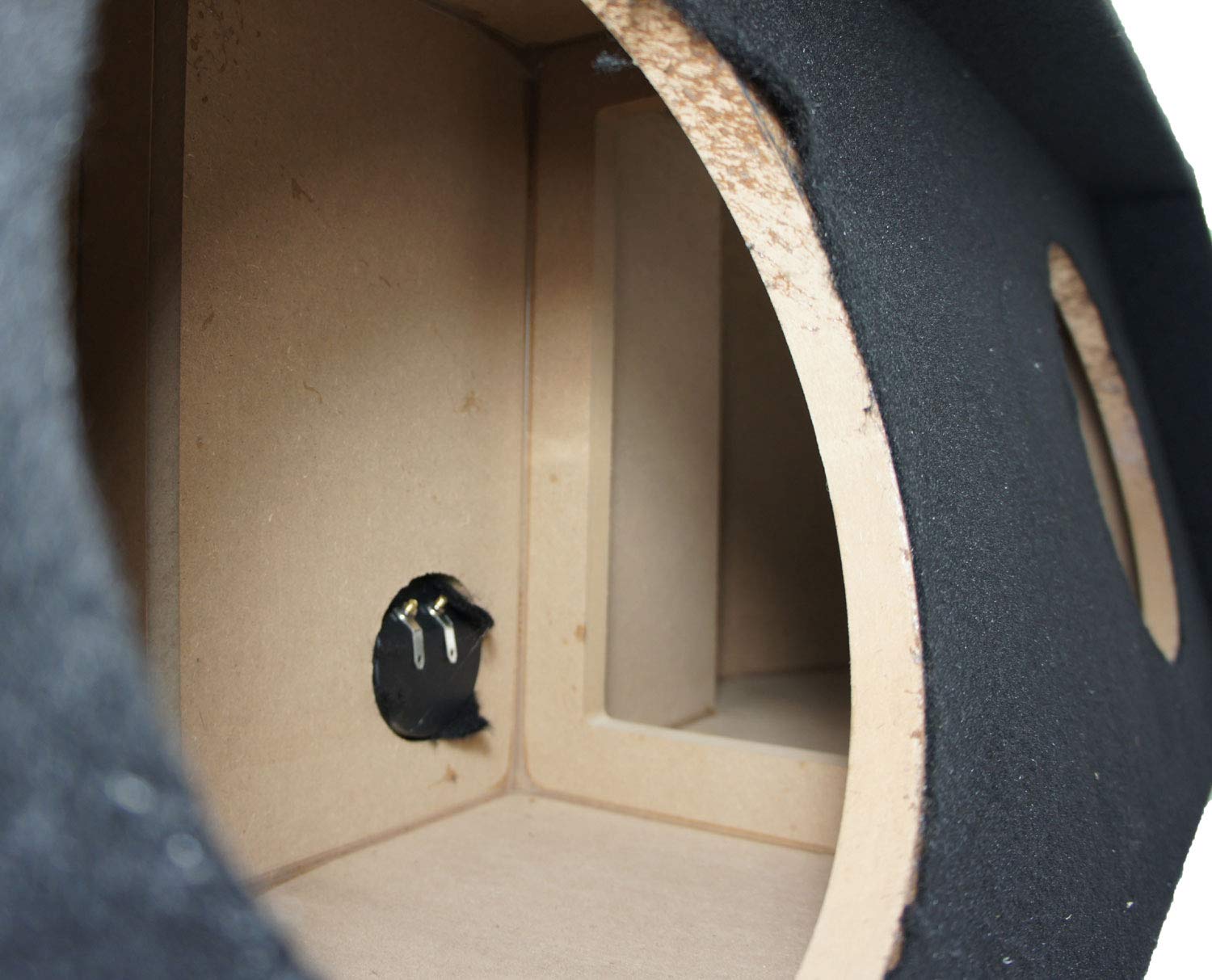 American Sound Connection JW2X10-0717-AR Compatible with Jeep Wrangler 2007 2 Door Dual 10" Sub Box with Amp Rack