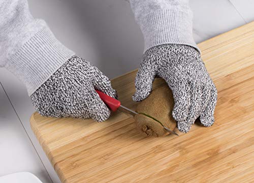 Cutlery-Pro Mesh Level-5 Safety Cutting Gloves, Child Size, 1-Pair, Fits Most Childrenās Hands