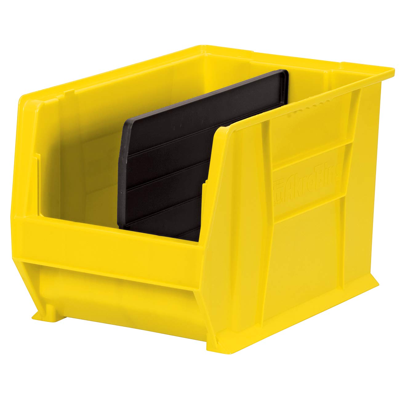 Akro-Mils 40282 Lengthwise Plastic Divider for 30282, 30283 Super-Size AkroBin Storage Bins, (1 Pack), Black