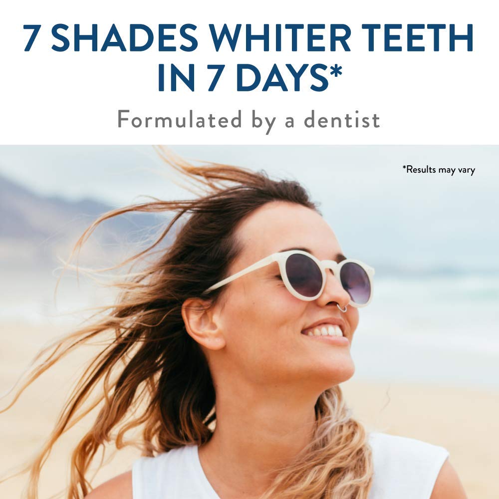 LOVE YOUR TEETH Whitening Device Kit - Teeth Whitening System with LED Blue Light Mouthpiece - Home Teeth Whitener - Clinically Tested Whitening Kit for Stained Teeth - 7 Shades Whiter Teeth in 7 Days