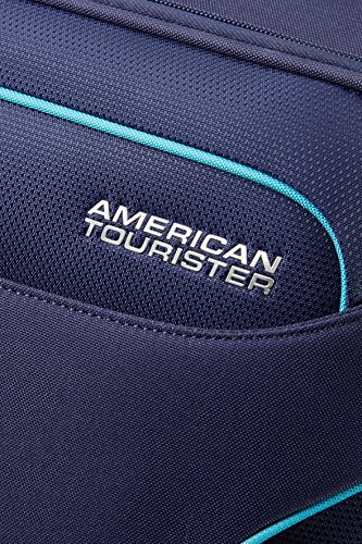 American Tourister Hand Luggage, Blue (Navy), Spinner M (67 cm-66 L)