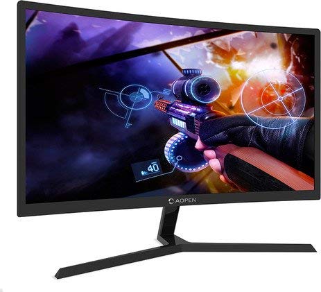 AOPEN Gaming Series - 23.6in Curved LED Widescreen LCD Monitor Full HD 1920 x 1080 4ms 144Hz (Renewed)
