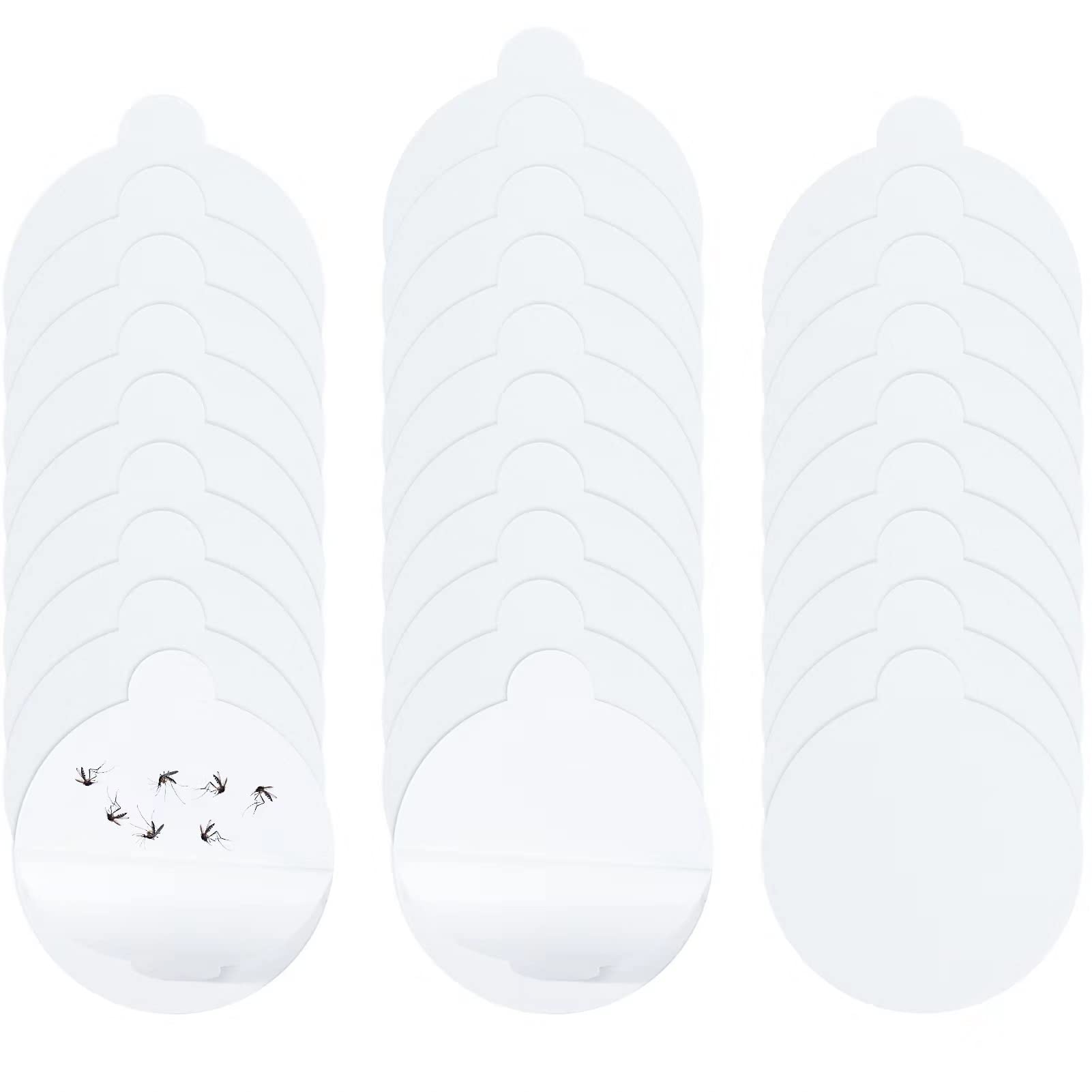 20PCS Indoor Insect Trap Refills Compatible with Dynatrap Mosquito Trap DT3009, DT3019, DT3039 and More, 5.7" by 3" Fly Trap Refill Replacement Sticky Refillable Glue Traps