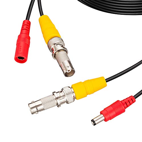 BNC Security Camera Cable 150 ft, ShineKee Pre-Made All-in-One Security Camera BNC Video Power Extension Wire Cord Compatible All HD CCTV DVR Surveillance System