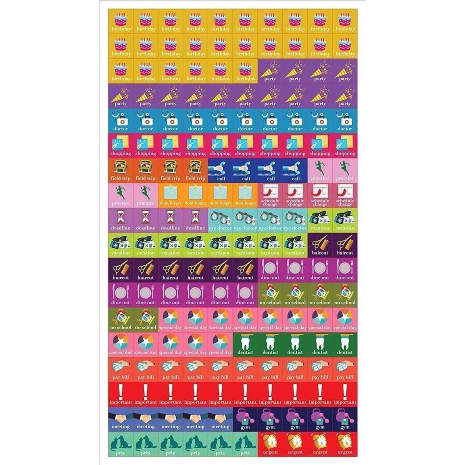 2024 Square Wall Calendar, Under the Sea, 16-Month Natural World Theme with 180 Reminder Stickers (12x12 In)