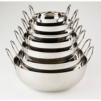 American Metalcraft BD87 Stainless Steel Balti Dish, 62 oz.