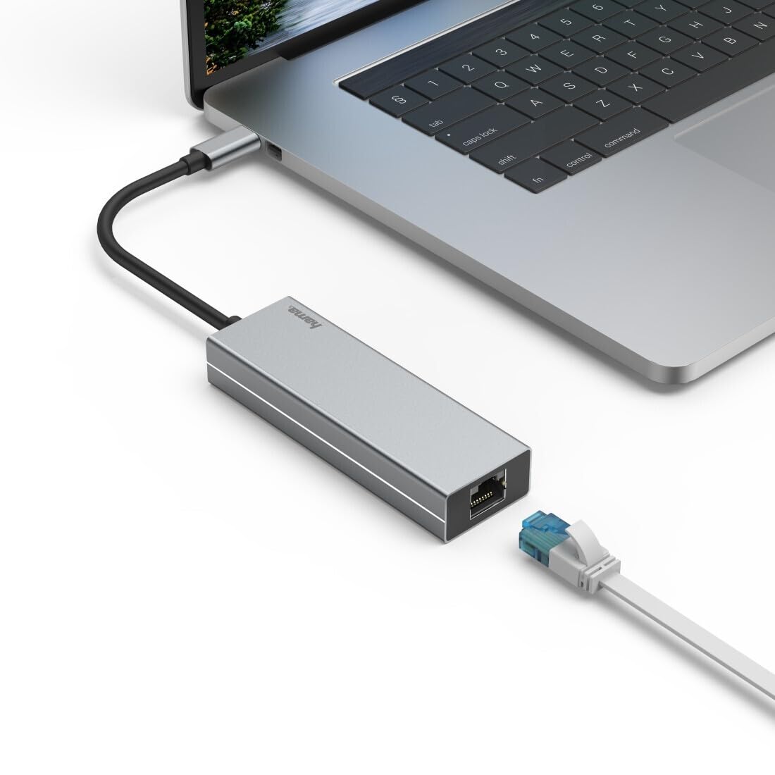 HAMA 00200108 Station d'accueil USB 3.2 Gen 1 (3.1 Gen 1) Type-C Gris