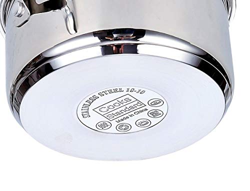 Cooks Standard Professional Stainless Steel Cookware Set 8PC, 8 PC, Silver