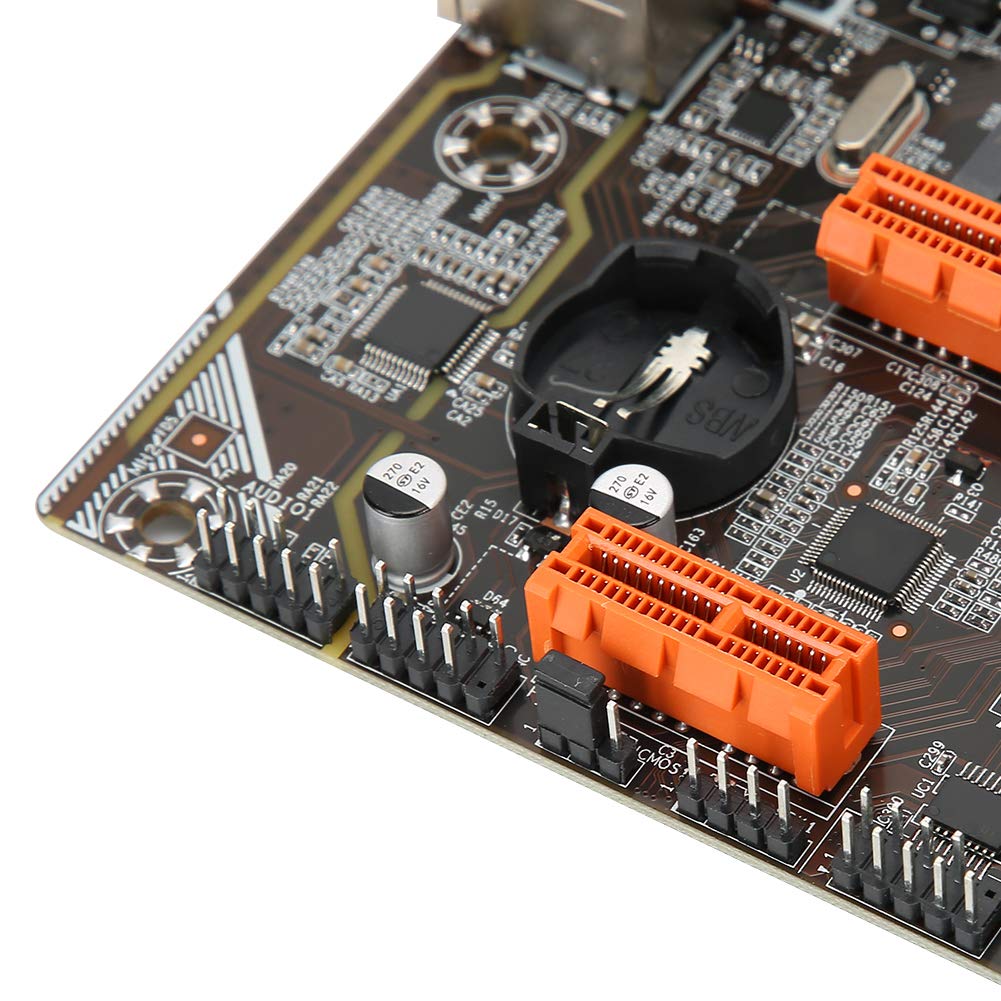 M ATX Desktop Motherboard for Intel B75, NVME&NGFF Dual Mode M.2 High-Speed Hard Disk/CPU for LGA 1155Pin/2X DDR3 1600/1333/1066 MHZ/1X PCI EX16 Graphics Card Slot Motherboard
