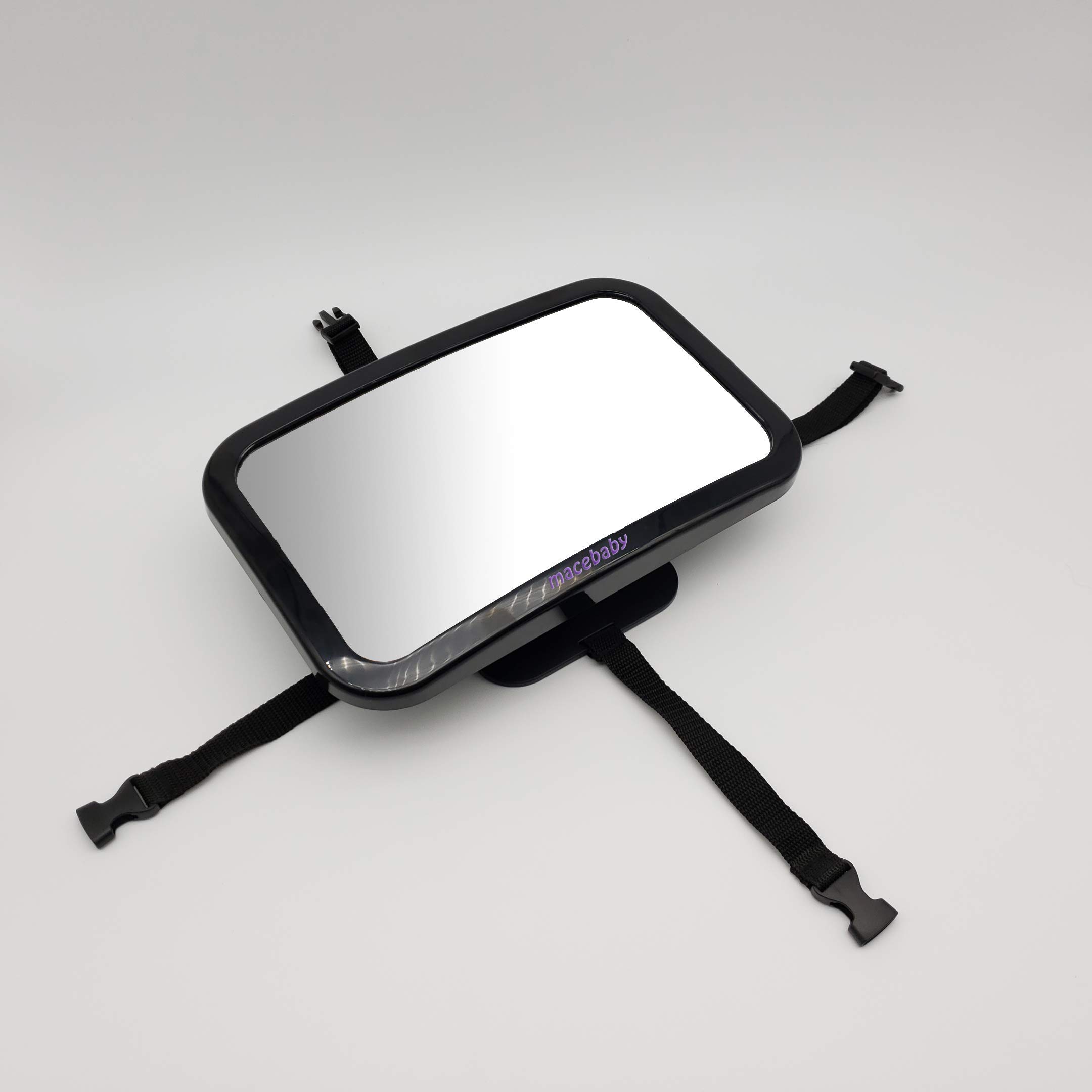 Baby Backseat Mirror - Safely View Infant in Rear Facing Seat - Full 180-degree view of your Newborn from your rear-view mirror