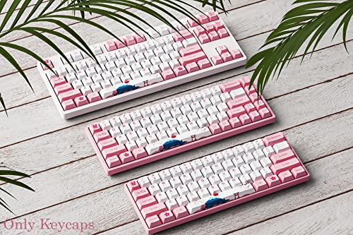 Akko World Tour Tokyo R2 185-Key Cherry Profile Dye-Sub PBT Keycaps Set for Mechanical Keyboards (English Version)