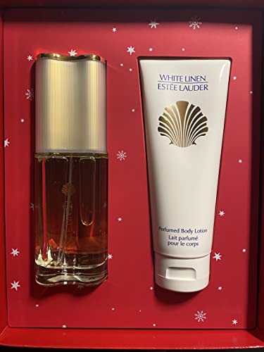Estee Lauder White Linen Indulgent Duo 2pc Set - 2.0 oz / 60 ml Eau De Parfum Spray + 3.4 oz / 100 ml Lotion