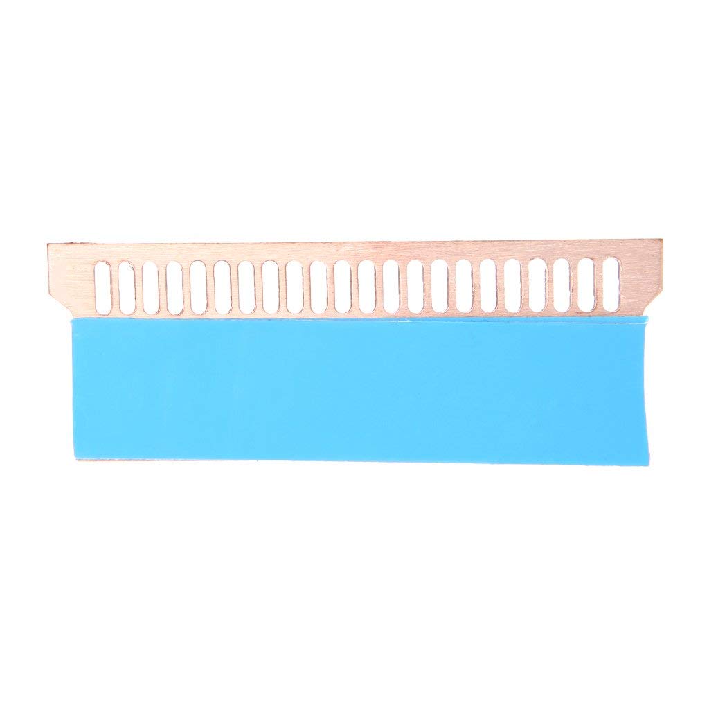 Easycargo Laptop Memory Heatsink Kit, Copper Heat Sink + Pre-Applied Thermal Conductive Adhesive Tape, Cooler Heatsink Pad for Cooling Laptop Notebook Memory RAM DDR5 DDR4 DDR3 SODIMM