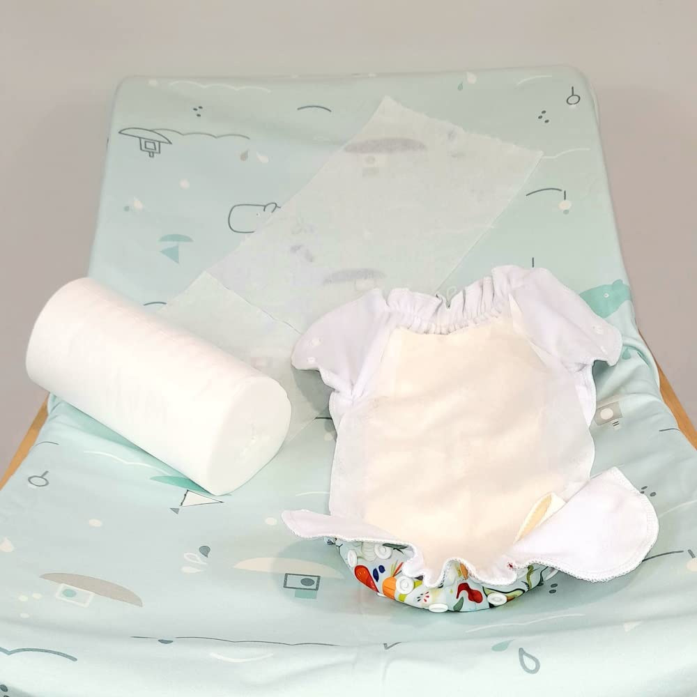 AppleCheeks Disposable, Flushable Diaper Liners, 100 Count, Unisex