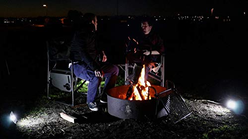 Boundery Big Block Portable LED COB Floodlight - Ultra Bright - 10 WATT - 500 Lumen, Water Resistant, Battery-Powered Work Light, Indoor/Outdoor Lantern for Camping, Car Repair, Construction (1 Pack)