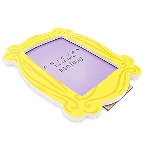 Silver Buffalo Friends Yellow Frame Photo Frame, 4 x 6 Inches