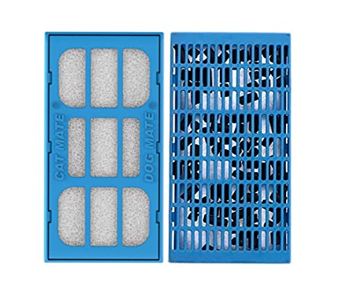Cat Mate 6-Pack Replacement Fountain Filter Cartridges (Compatible with all Cat Mate / Dog Mate Fountains)