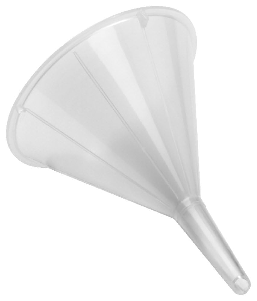 Caplugs 2085136030E1 Evergreen 208-5136-030 Funnels. - mL, Polypropylene, Milliliters, -80/130 Degree C, Polypropylene, Natural (Pack of 100)