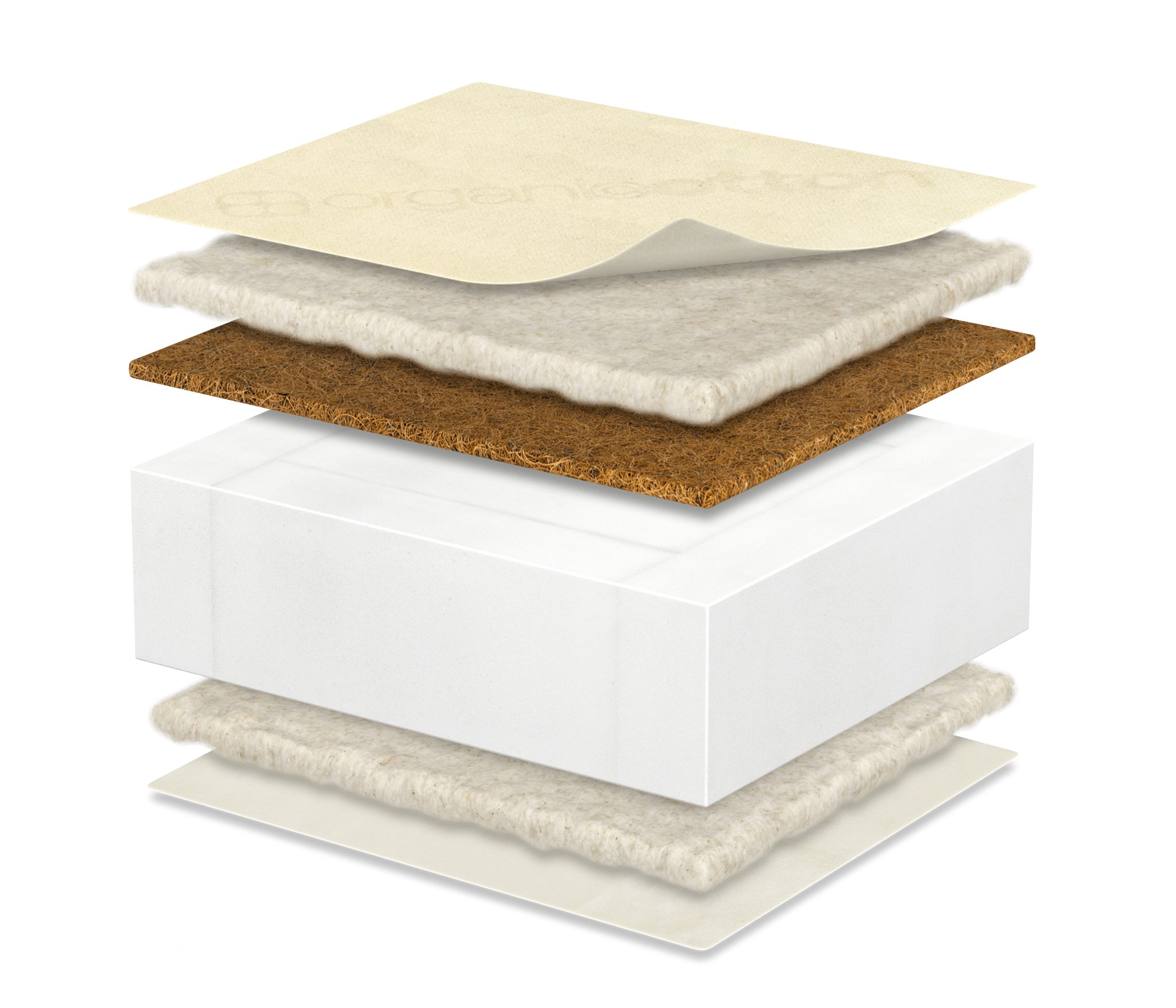 Beautyrest Beginnings Naturally Bright Nights Crib and Toddler Mattress