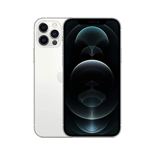 Apple iPhone 12 Pro, 512GB, Silver - Unlocked (Renewed Premium)