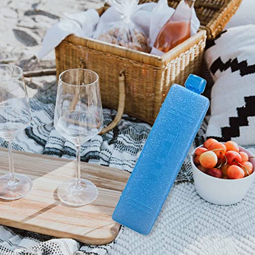 BAIRONG 3pcs Freezer Packs, Ice Packs for Coolers Long Lasting Reusable, Large Capacity Ice Pack - Portable Cooler Freezer Ice Pack for Refrigerator Air Conditioner Fan