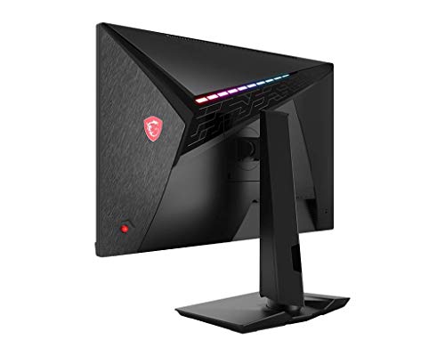 MSI Full HD Gaming RGB Non-Glare Super Narrow Bezel 1ms 1920 x 1080 144Hz Refresh Rate Adjustable Height Arm FreeSync 27” IPS Gaming Monitor (Optix MAG274R), Black