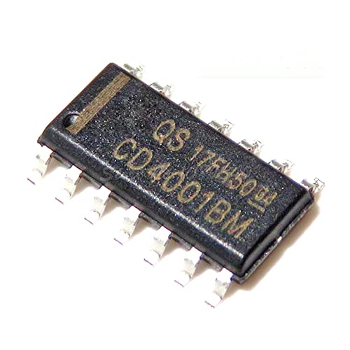 20pcs CD4001BM CD4001 HEF4001BT HEF4001 SOP-14 with Each Other Logic Gates CMOS Quad 2-in