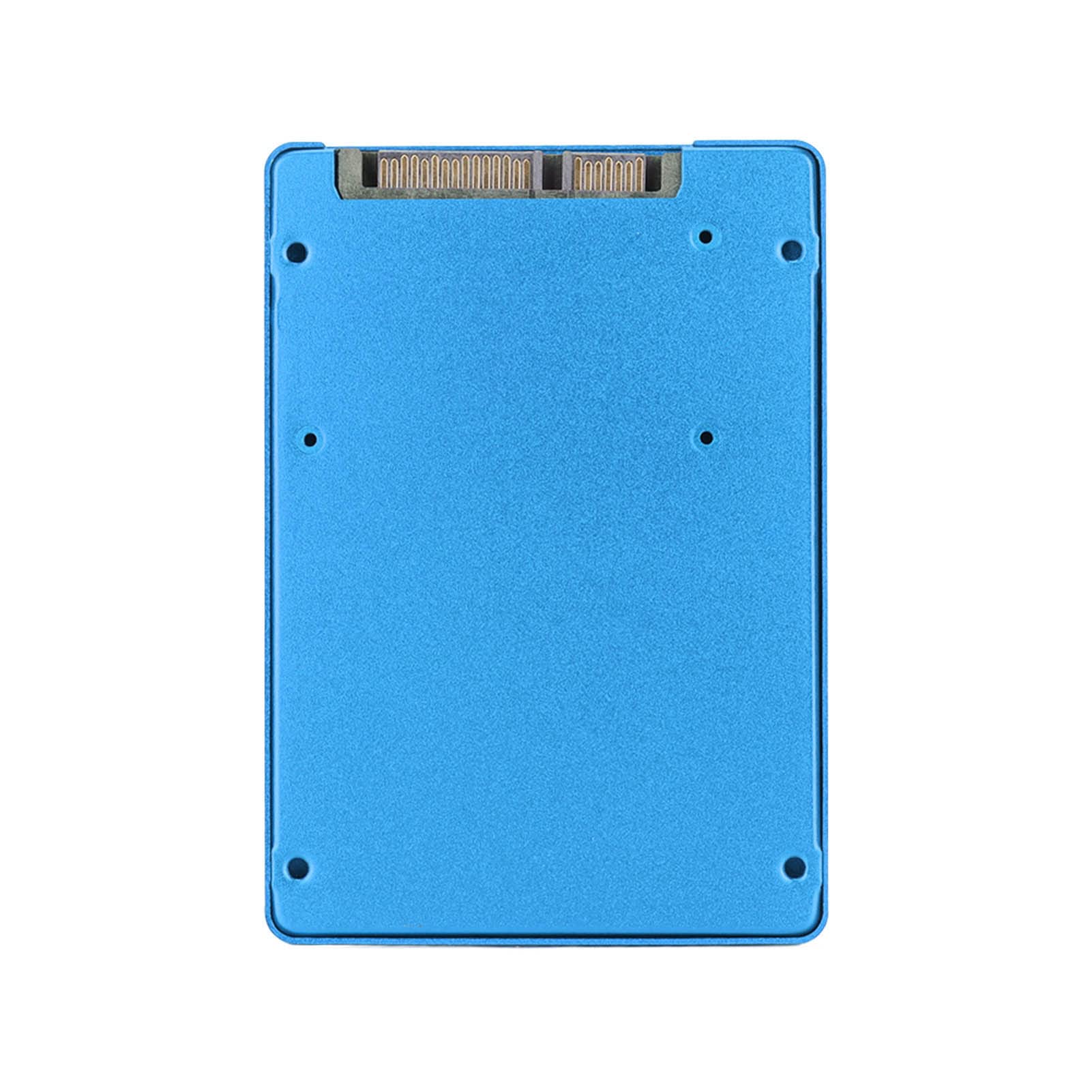 2.5 SSD Adapter Case Kit 6Gbps SSD Adapter Card Stable Data Transfer Lightweight and Durable Home Office Computer blue