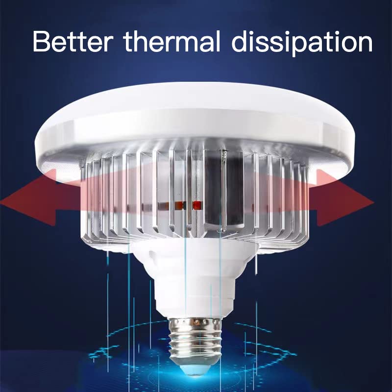 2Pack 85W Photography Light Bulb 3000-6000K Dimmable Tricolor LED Bulbs for Softbox Bulb in E27/26 Socket for Photography Photo Video Studio Lighting