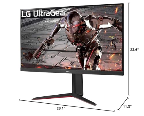 LG 32GN650-B 32 inch Ultragear QHD 165Hz 16:9 HDR10 Monitor with FreeSync Premium Bundle with 1 Year Extended Protection Plan and Elite Suite 18 Standard Editing Software Bundle E9LG32GN650B