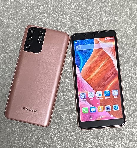 aderroo Smartphone,N93, Unlocked Cell Phone,5.72-inch Screen,a Front and a Rear Cameras,1GB RAM, 4GB ROM,Only Supports Dual SIM Card Frequency Band of 3GWCDMA:850/2100MHZ(Gold)