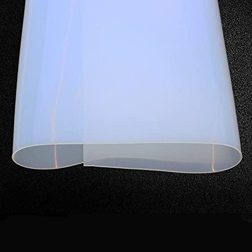 1pc Silicone Sheeting Translucent Silicone Rubber Sheet 3mm For Vacuum Press Oven Heat Resistant Silicone Matt (Size : 500x500x3mm)