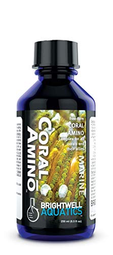 Brightwell Aquatics CoralAmino - Amino Acid Complex for Coral Coloration & Growth, 250ml