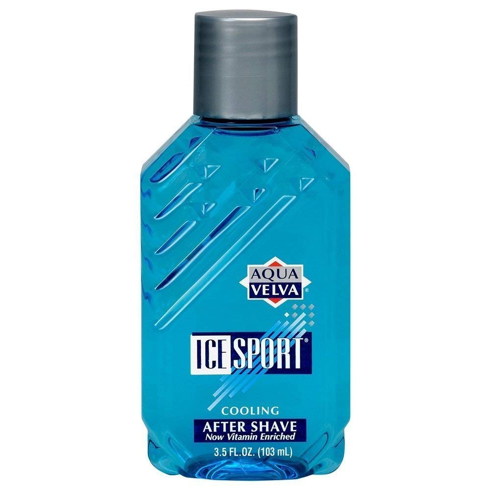 Aqua Velva Ice Sport Cooling After Shave 3.50 Ounce (Value Pack of 4)