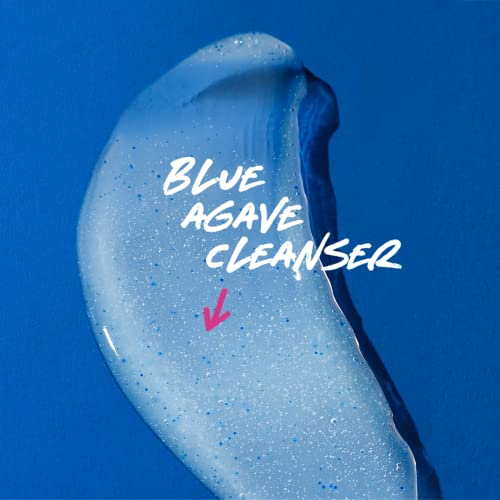 Bioré Daily Blue Agave + Baking Soda Balancing Pore Cleanser, Liquid Cleanser for Combination Skin, to Penetrate Pores & Gently Exfoliate Skin, 6.77 Ounce
