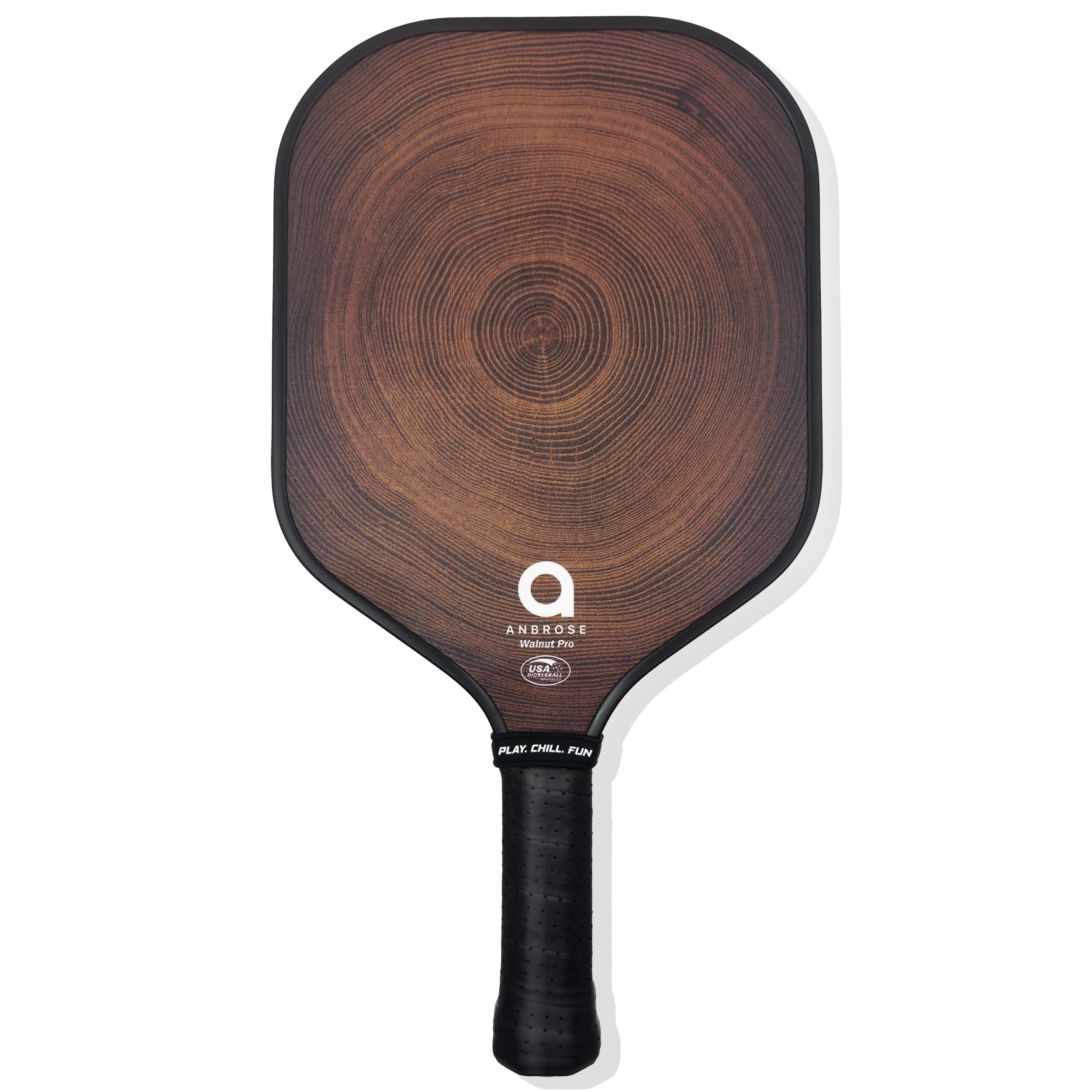 A. Anbrose Pickleball Paddle | Extra Wide Paddle Shape | USAPA Approved | Carbon Fiber Face | Polypropylene Honeycomb Core | Lightweight | Fabric Paddle Cover.… (Fiberglass, 13mm)