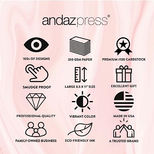Andaz Press Funny Jumbo Thank You Card With Envelope 8.5 x 11 inch, Funny Greeting Card, Trump Great Person, 1-Pack, Huge Large Group Greeting Card, Includes Envelope