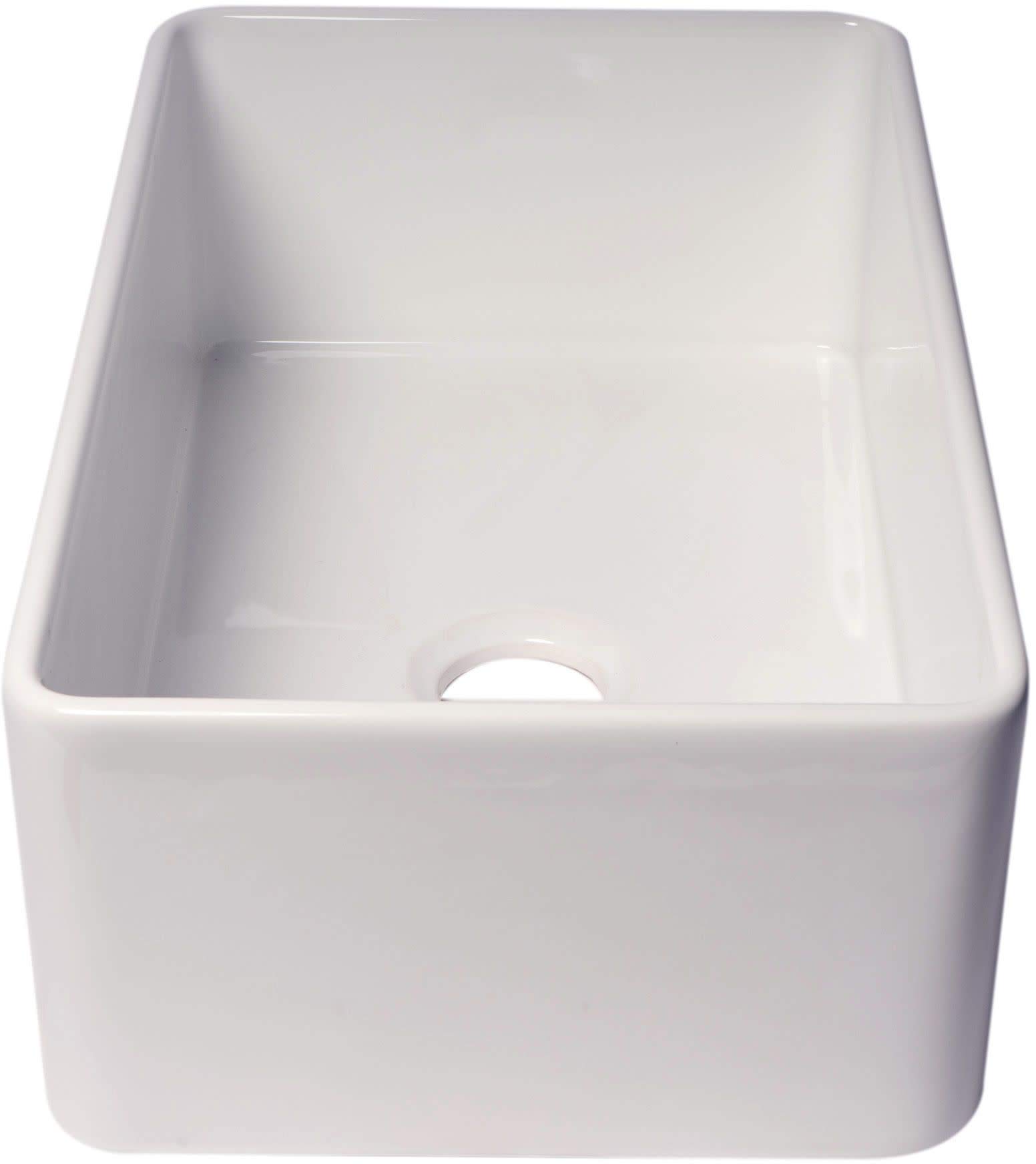 ALFI brand ABF3018-BM Kitchen Sink, Black Matte