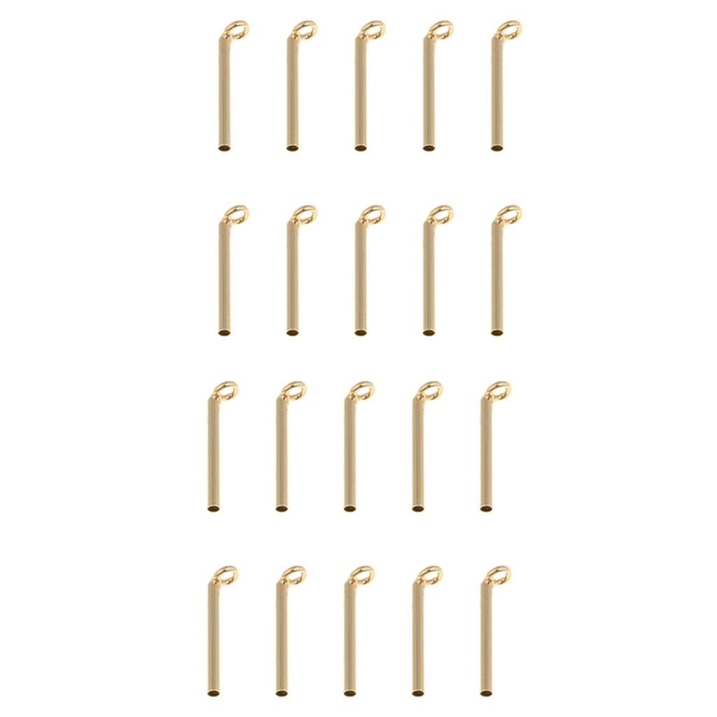 20pcs Stainless Steel Fishing Rod Guides Tip Top Rod Repair Kit 0.8mm,0.9mm