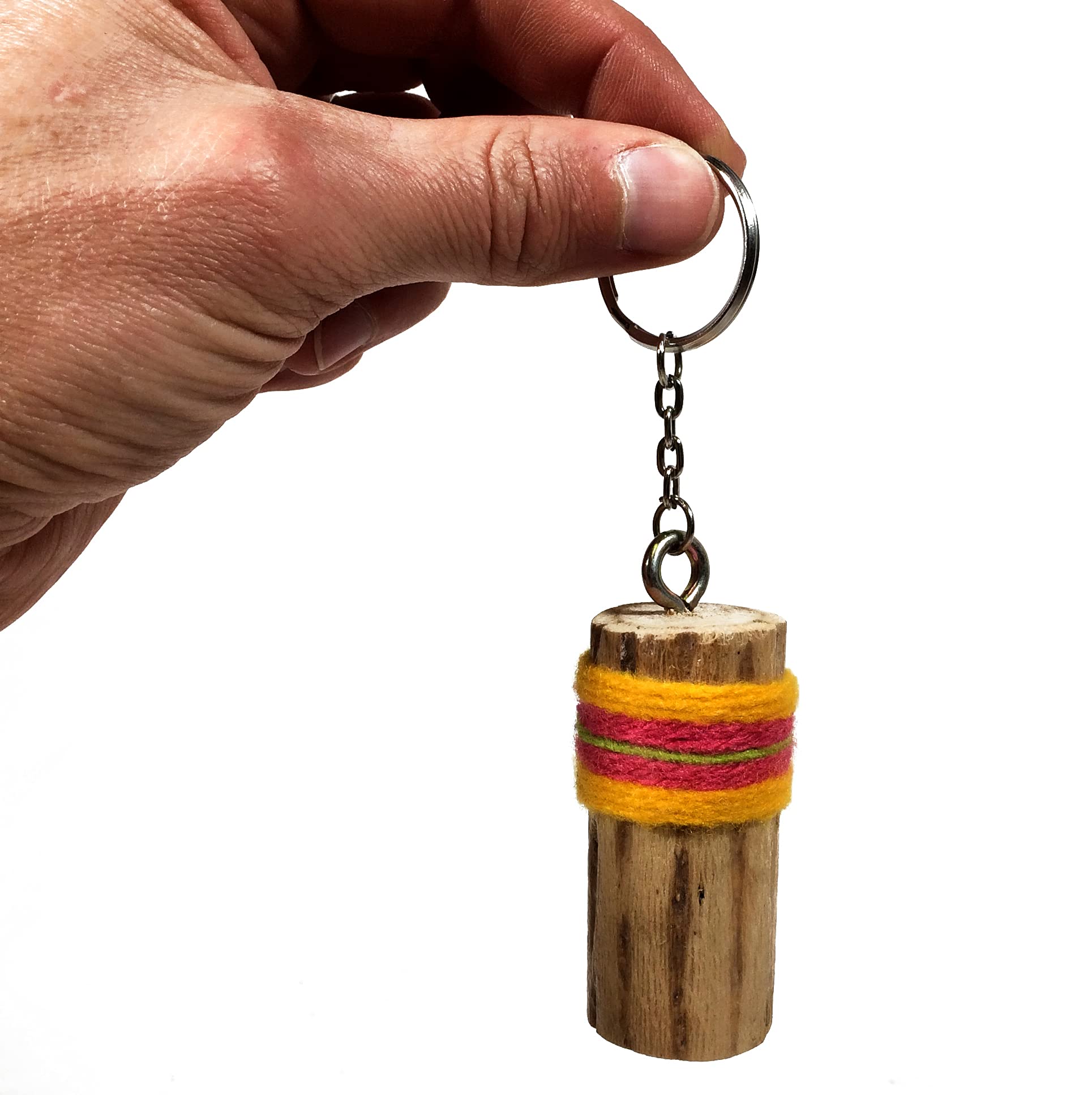 Africa Heartwood Project 5" Cactus Rainstick with Keychain Kit