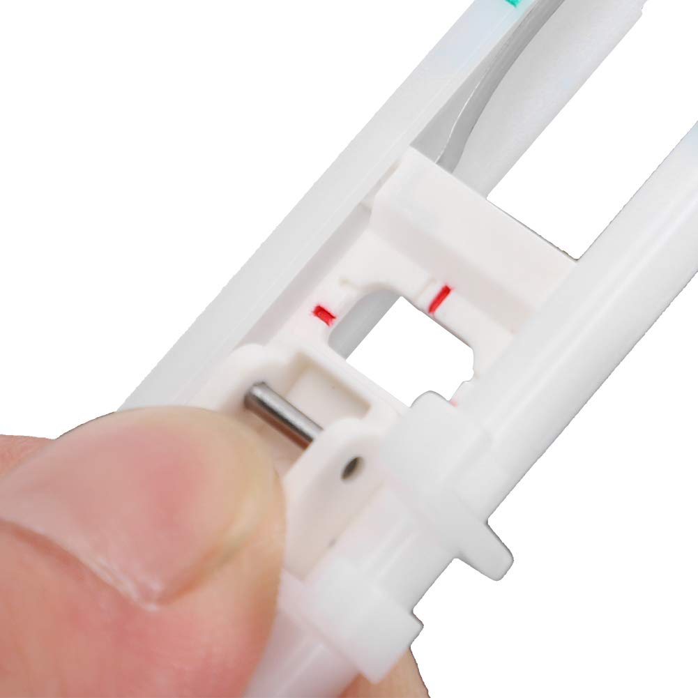 2Pcs Buttonhole Foot Automatic Sliding Buttonhole Foot Presser Foot Domestic for Brother Sewing Machine Parts Multi-Function Home Stitch