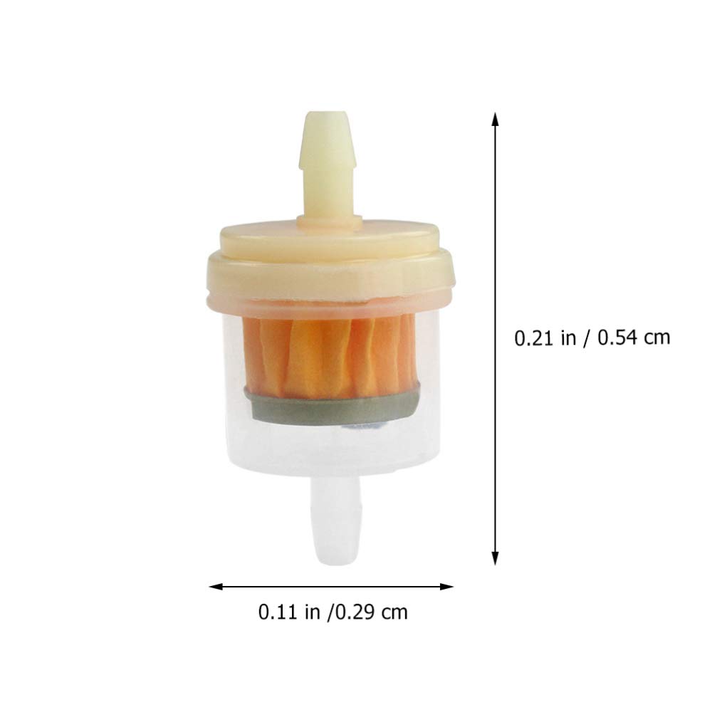 Minkissy 10pcs Microdermabrasion Filters Vacuum Microdermabrasion Filter Tube Microdermabrasion Parts (As Shown)