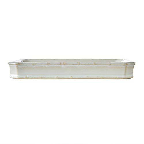 SKL Home Vern Yip Bamboo Lattice Tray, White