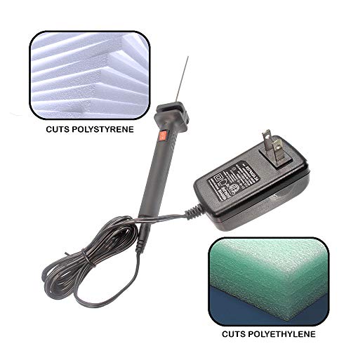 West Coast Paracord β Electric Pen Cutting Machine β 110-250 Volts/15 Watt Hot Knife β Foam Cutter with Power Button and Included Adapter